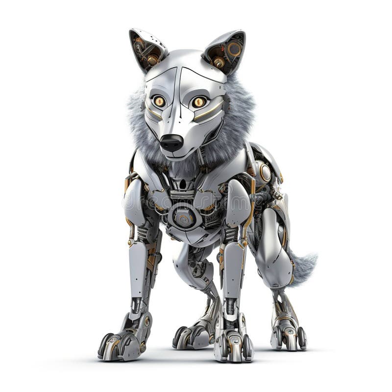 Robotic Wolf Stock Illustrations – 211 Robotic Wolf Stock Illustrations ...