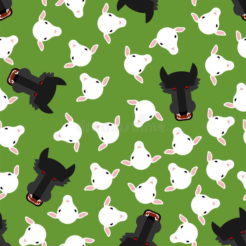 Wolf in Sheep`s Clothing Icon Sign. Vector Illustration Stock Vector ...