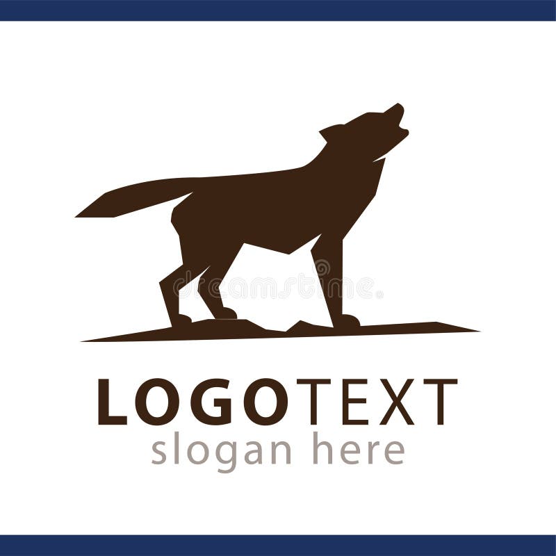 Wolf Running Logo Stock Illustrations – 317 Wolf Running Logo Stock ...