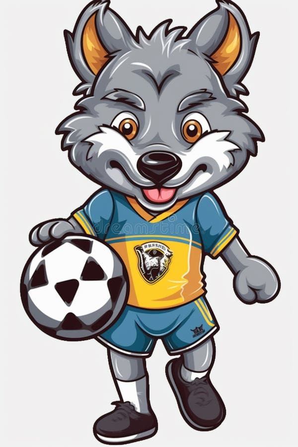 Soccer Wolf Stock Illustrations – 434 Soccer Wolf Stock Illustrations ...