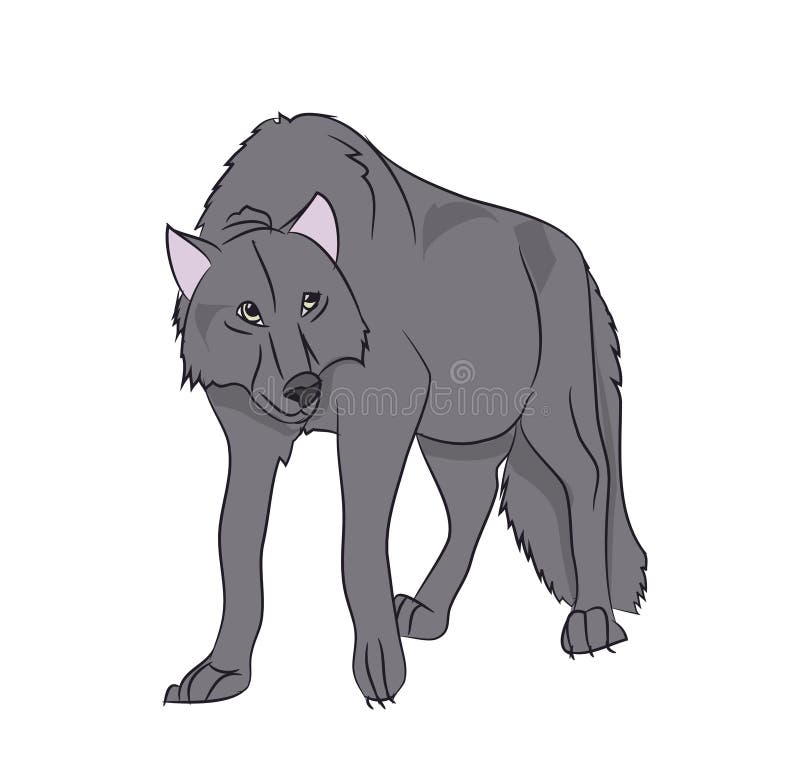 Wolf Stands Stock Illustrations – 81 Wolf Stands Stock Illustrations ...