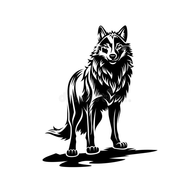 Wolf Stands Stock Illustrations – 167 Wolf Stands Stock Illustrations ...