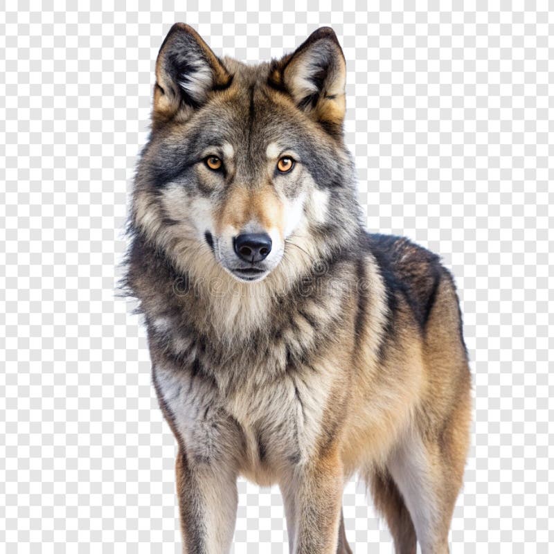 Wolf Transparent Background Stock Illustration - Illustration of wolf ...