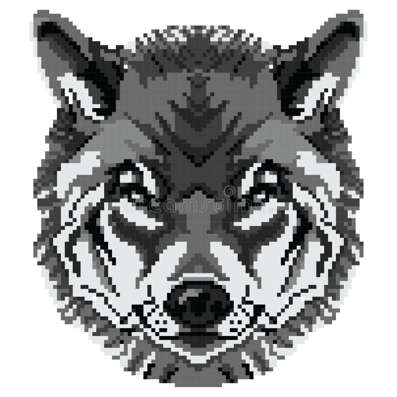 Pixel Wolf Stock Illustrations – 190 Pixel Wolf Stock Illustrations ...