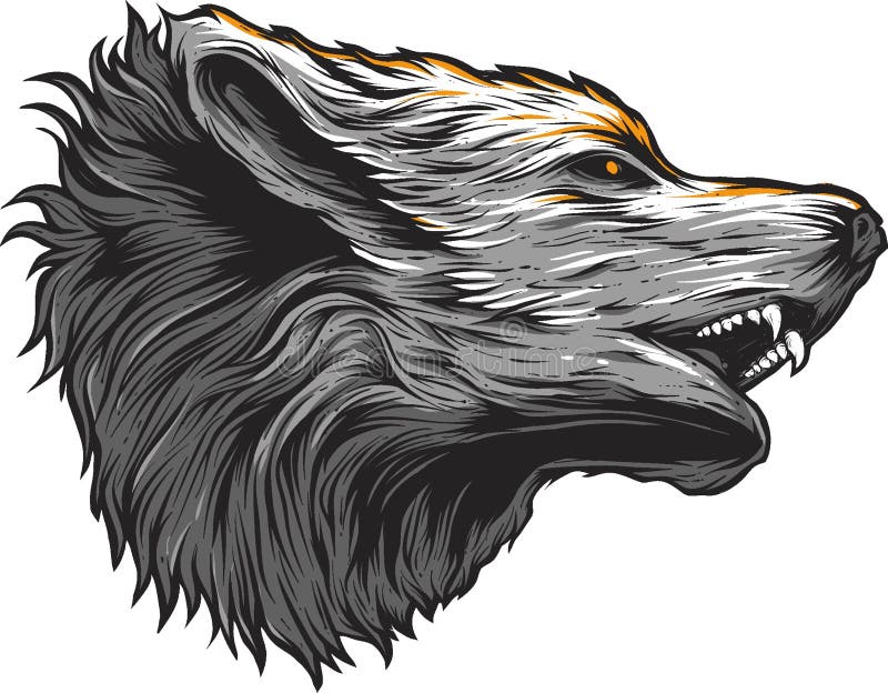 Wolf VECTOR ILLUSTRATION DOWNLOADED Stock Vector - Illustration of team ...