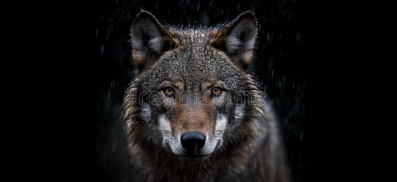 Wolf Wallpaper. Wolf Poster Stock Illustration - Illustration of cover ...