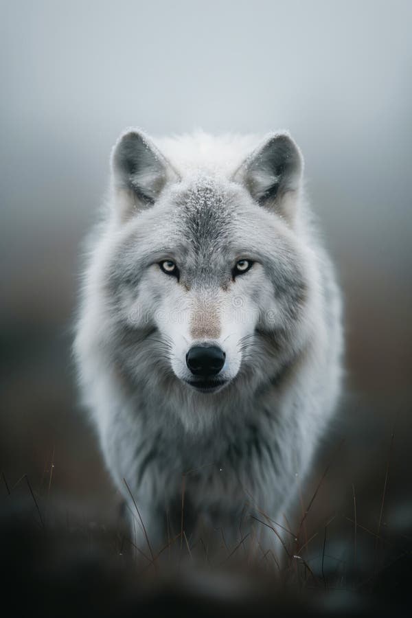 Wolf Wallpaper. Wolf Poster Stock Illustration - Illustration of ...