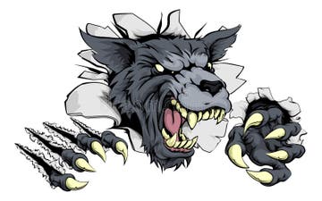 Wolf Scratches Stock Illustrations – 271 Wolf Scratches Stock ...