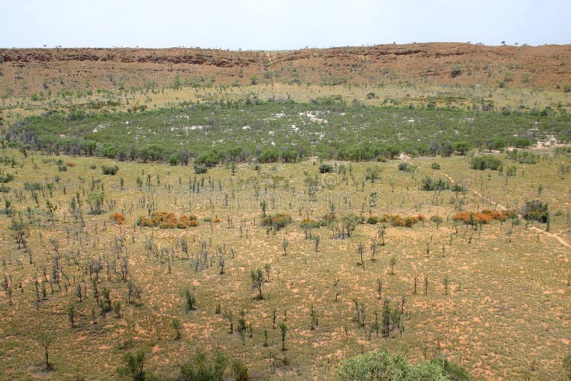 Wolfe Creek Meteorite Crater. Australia Stock Image - Image of angle ...