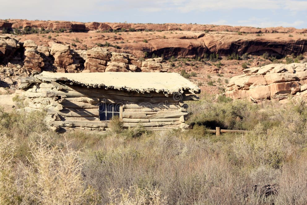 Wolfe Ranch - Arches National Park Stock Image - Image of history, 1898 ...