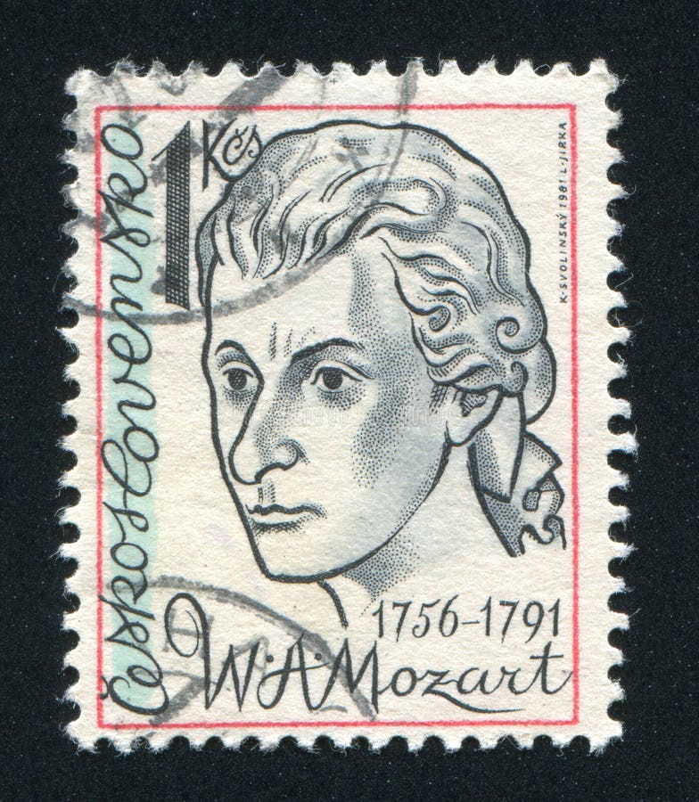 Wolfgang Amadeus Mozart editorial photo. Image of bandmaster - 295615781