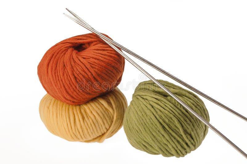 Wolle stockfoto. Bild von schlaufe, getrennt, orange - 34598910