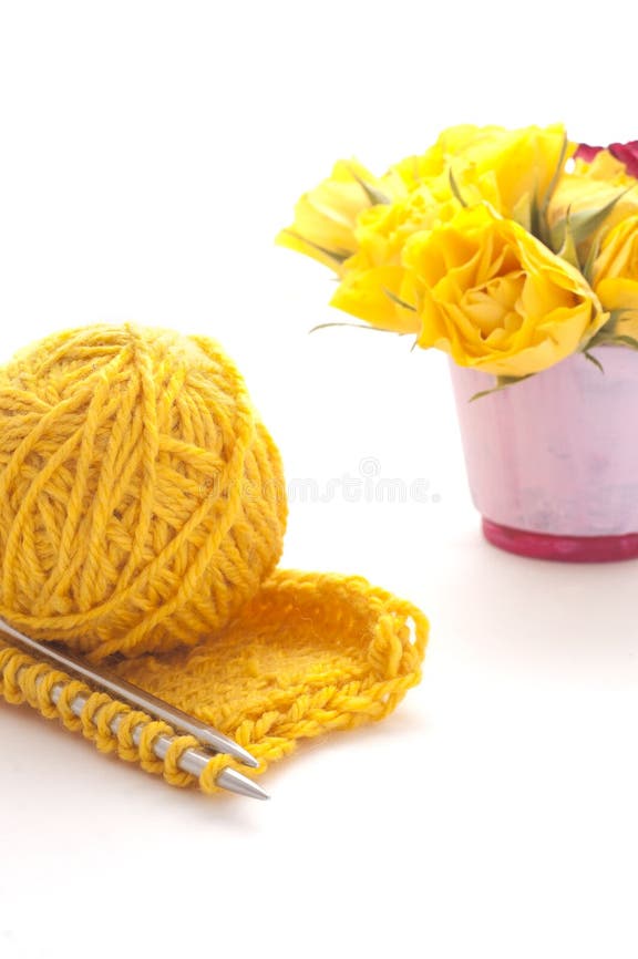 Wollen thread stock image. Image of wool, soft, knitting - 28715067