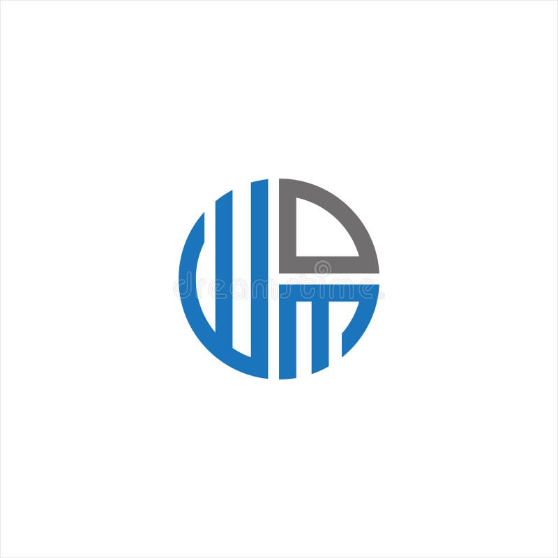 WOM Letter Monogram Initial Logo Design Template Vector Illustration ...