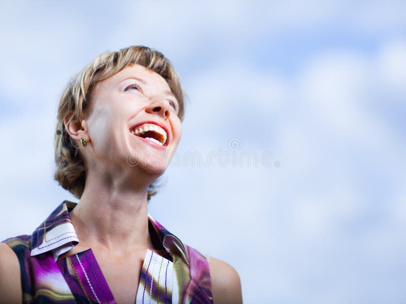 Woman Look Ecstasy Face Stock Photos - Free & Royalty-Free Stock Photos ...