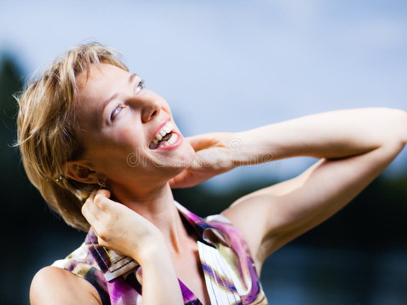 Woman Look Ecstasy Face Stock Photos - Free & Royalty-Free Stock Photos ...