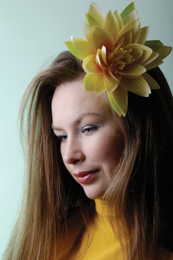 Woman stock image. Image of healthy, dreaming, lips, hair - 13524105