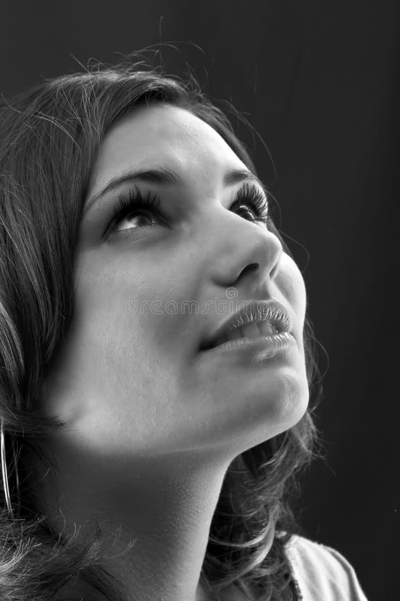 Woman stock image. Image of closeup, girl, cute, adult - 13534187