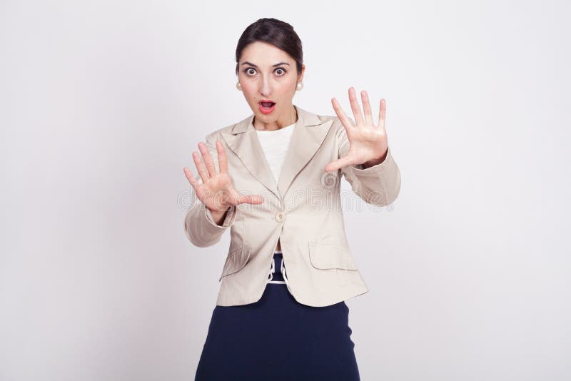 Woman with Active Expressions Stock Photo - Image of face, positive ...