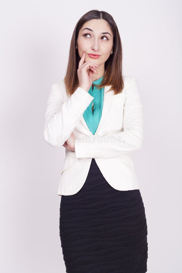 Woman with Active Expressions Stock Photo - Image of expression ...