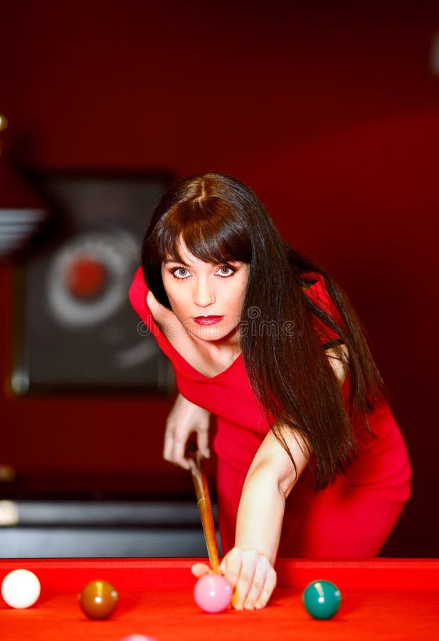 681 Portrait Woman Billiard Ball Stock Photos - Free & Royalty-Free ...