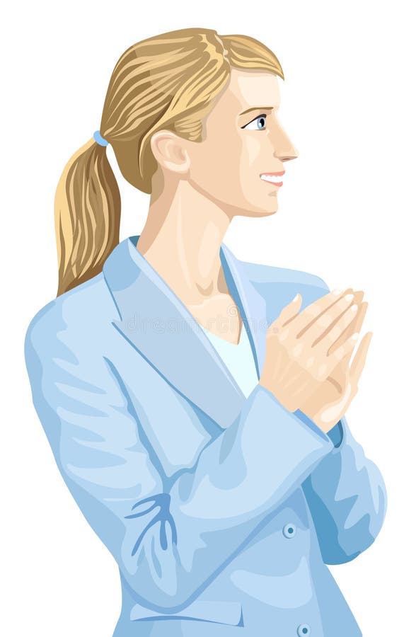 Woman Apploud Picture. Image: 2800645