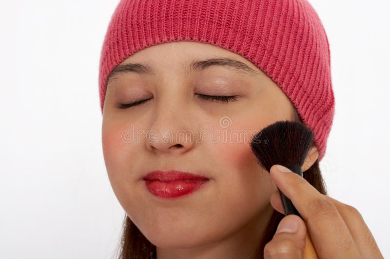 Girl doing homework stock image. Image of math, achievement - 13086367