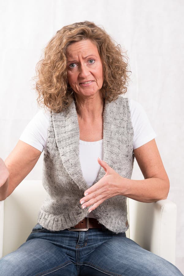 Woman argumenting stock image. Image of work, friendly - 50227773