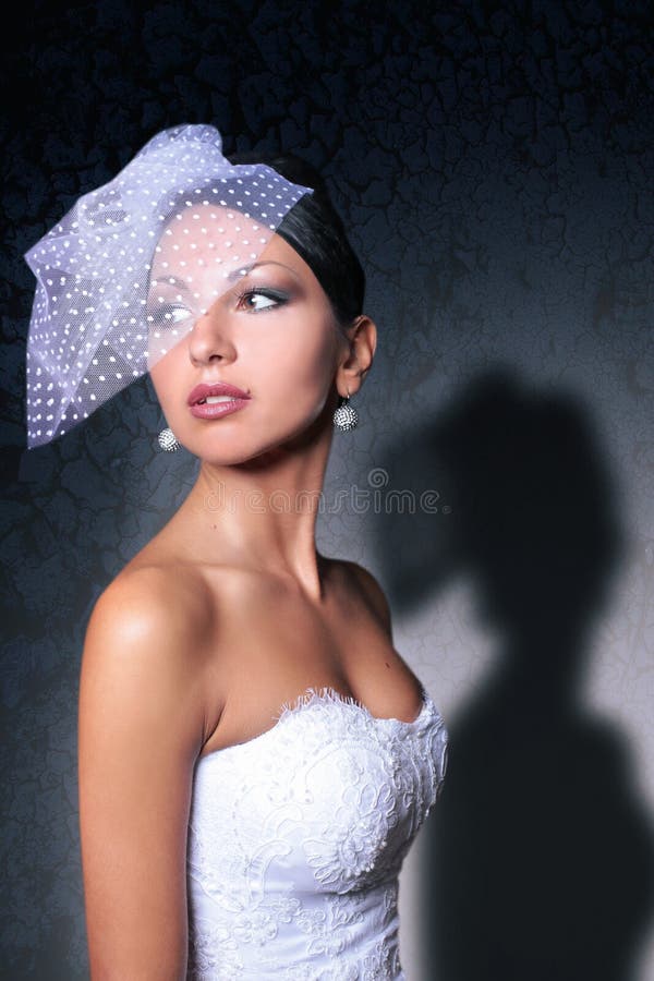 Woman as bride stock photo. Image of attractive, face - 34748304