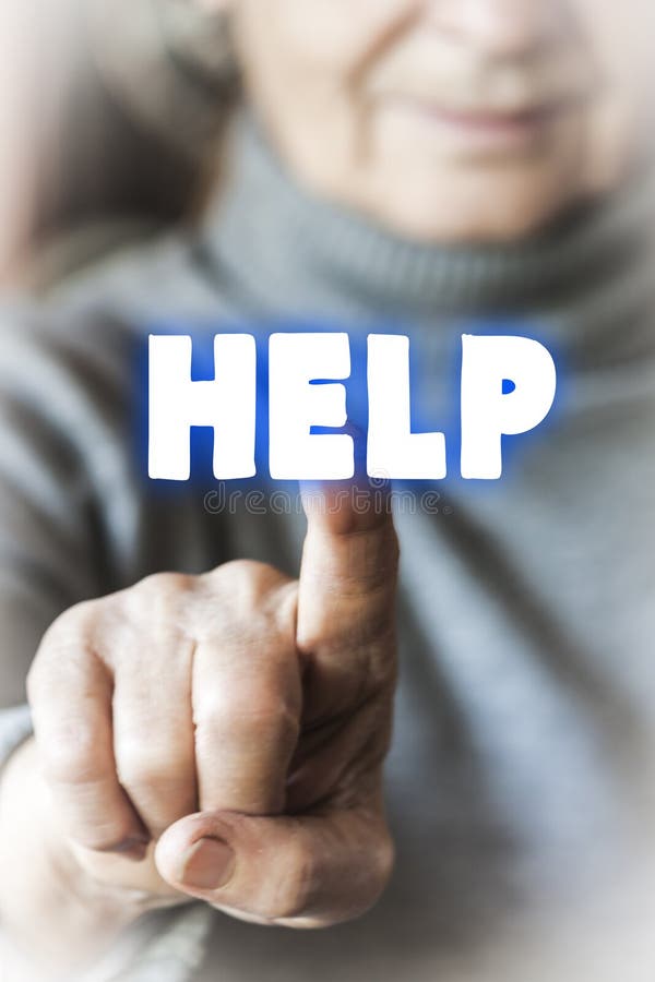 Woman is asking for help stock image. Image of blurred - 95797301