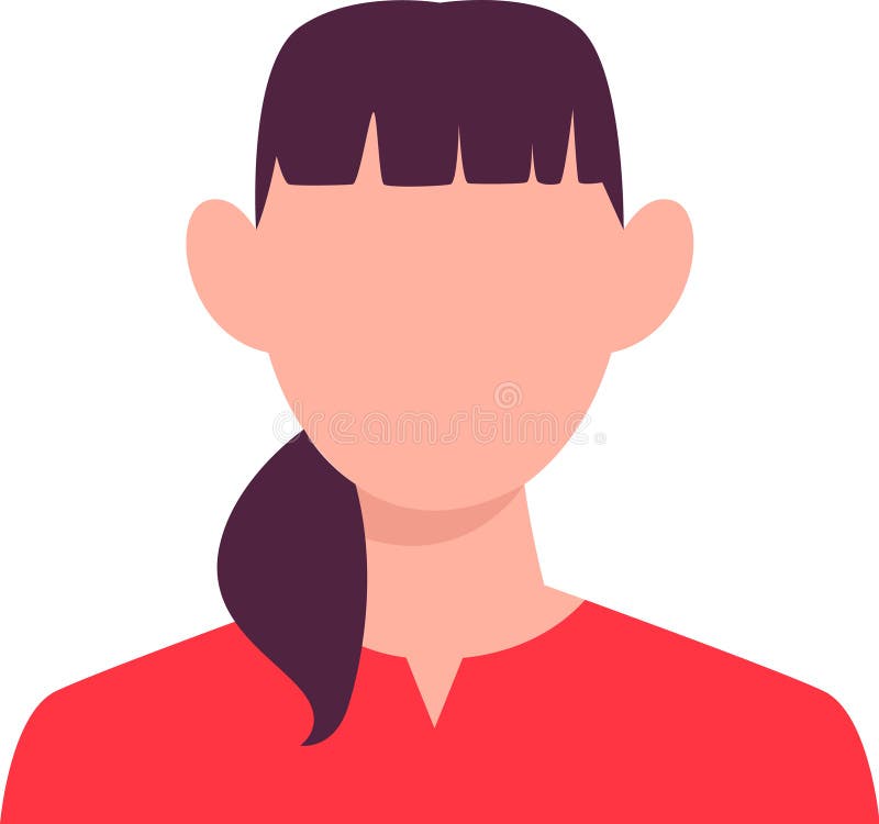 Woman Avatar Profile stock vector. Illustration of human - 318065791