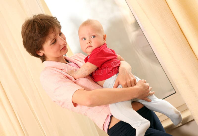 Woman with baby stock photo. Image of women, love, beauty - 13778214