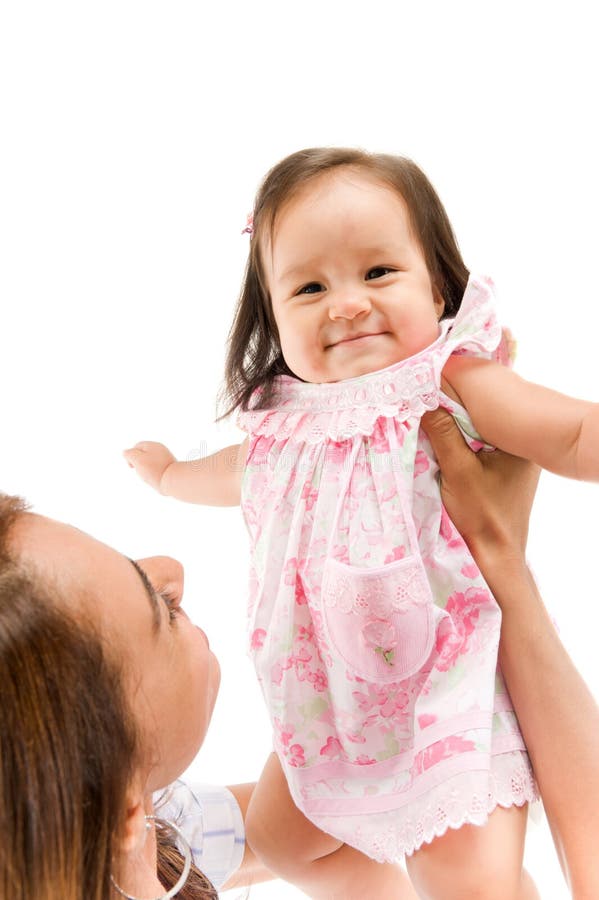 Woman and Baby stock image. Image of happiness, casual - 16015305