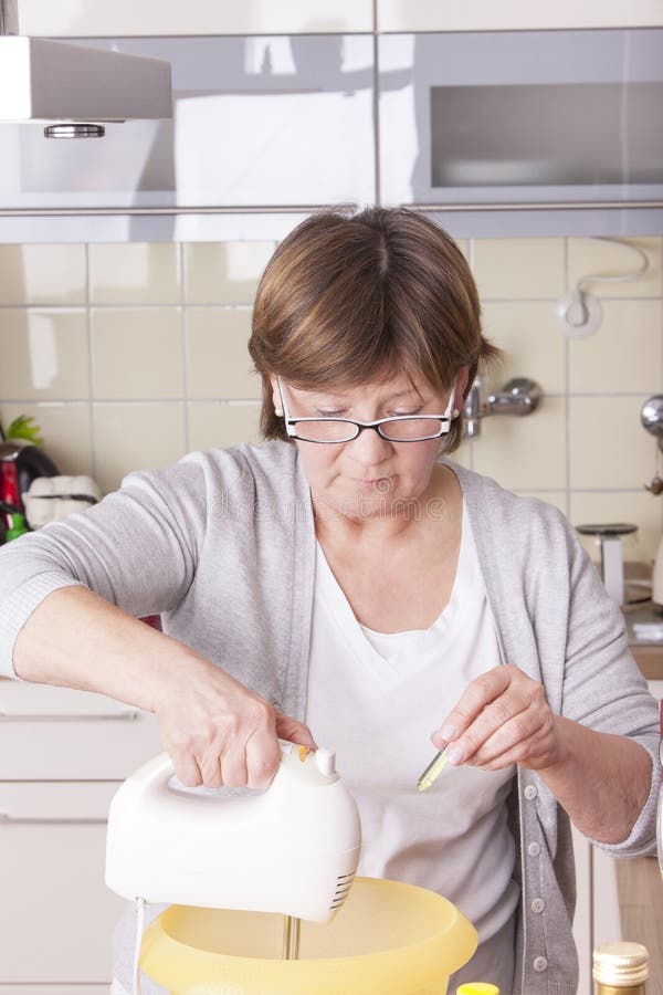 Woman baking stock image. Image of alone, active, baking - 29449903