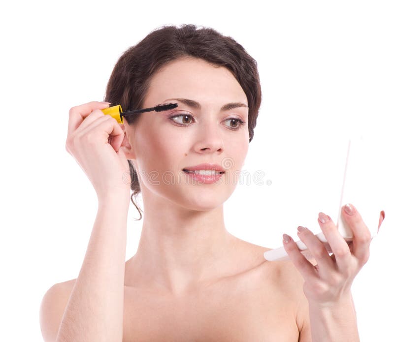 Woman with bare shoulders stock image. Image of glamour - 25633101