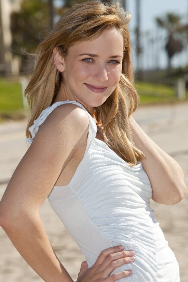 Woman beach stock photo. Image of natural, adult, clean - 26641158