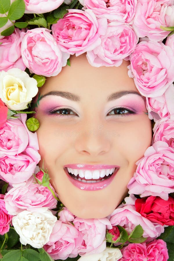 Woman with Beautiful Makeup Stock Photo - Image of beauty, romance: 6476386