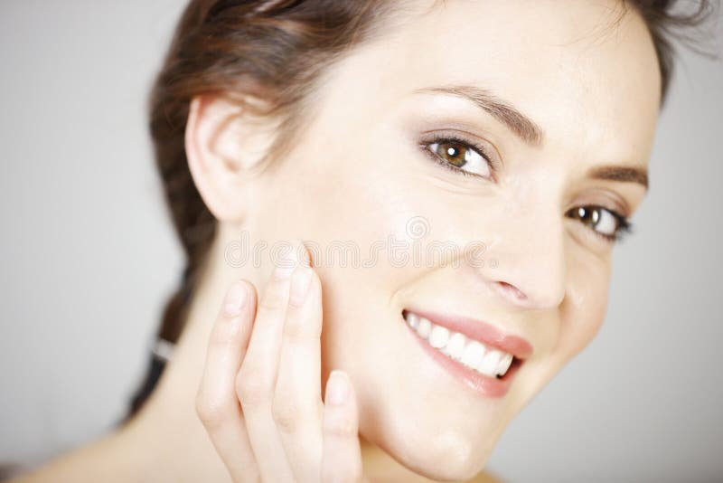 Woman in beauty style pose stock photo. Image of girl - 39361214