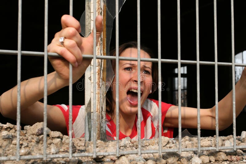 Jail Screaming Woman Stock Photos - Free & Royalty-Free Stock Photos ...