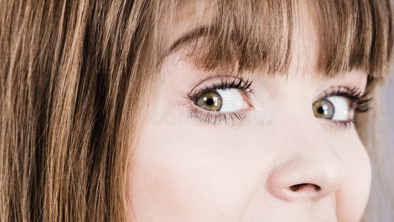 Woman being surprised stock photo. Image of surprised - 100240462