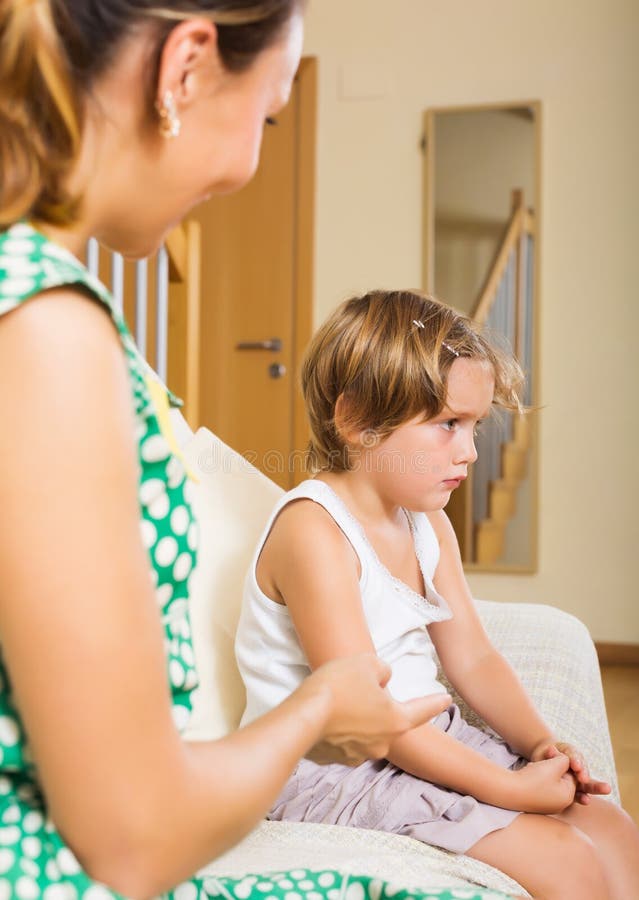 Woman Berating Daughter Home Stock Photos - Free & Royalty-Free Stock ...