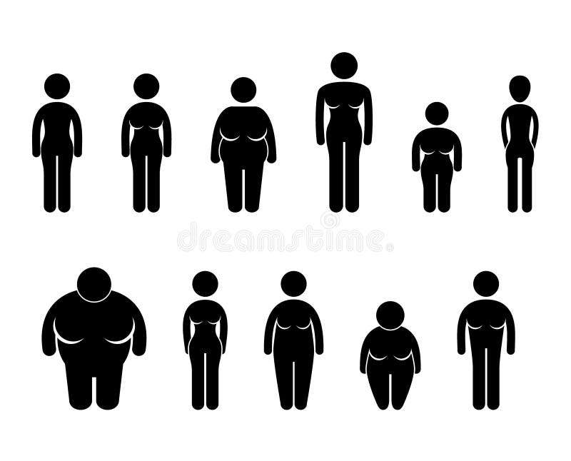 Man Body Figure Size Icon stock vector. Illustration of huge - 26971683