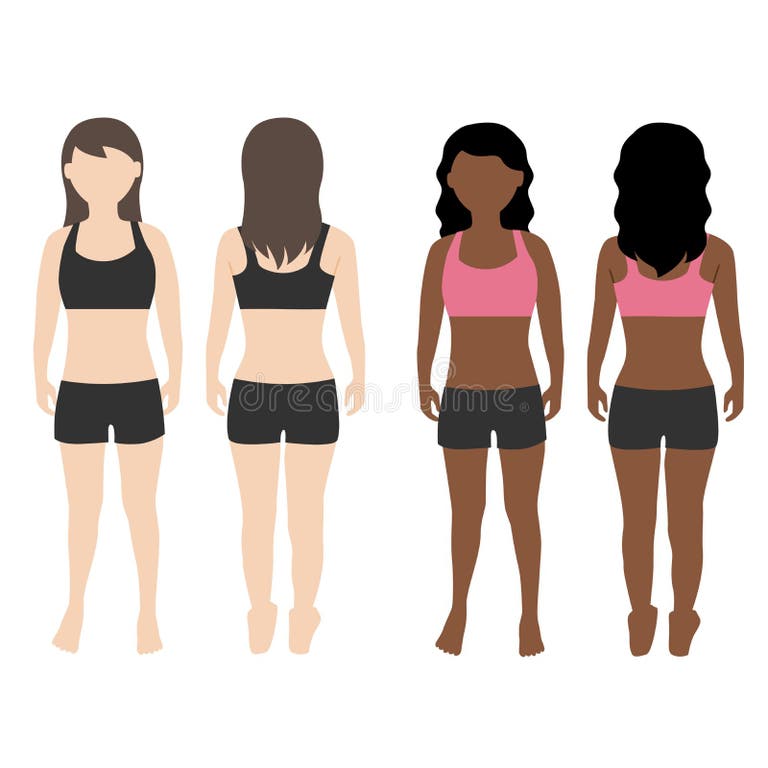 African Woman Body Shape Stock Illustrations – 1,039 African Woman Body ...