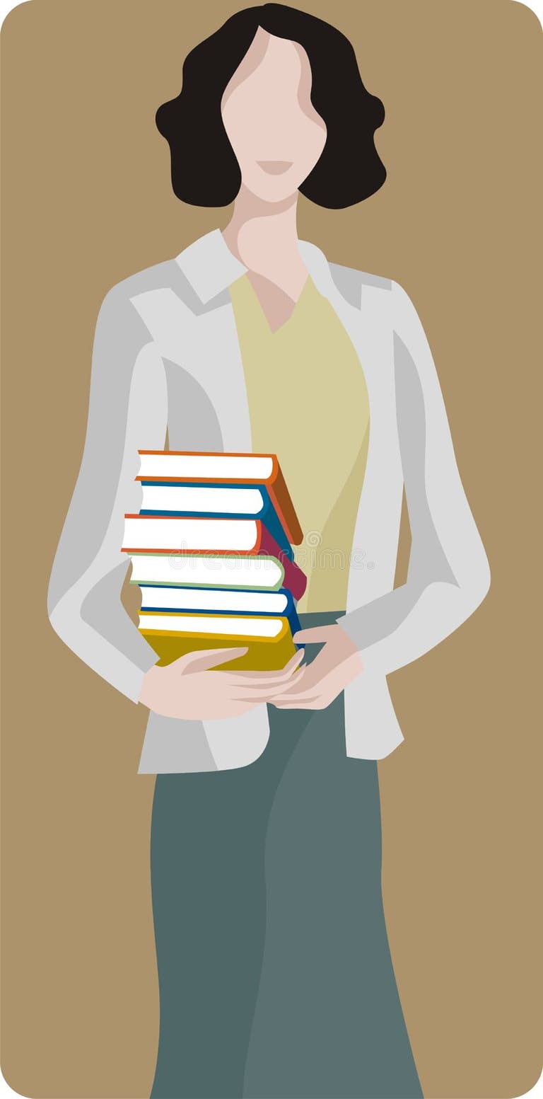 Librarian Clip Art Stock Illustrations – 190 Librarian Clip Art Stock ...