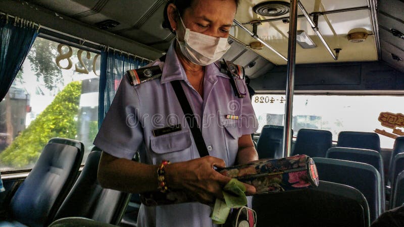 Woman Bus Conductor Stock Photos - Free & Royalty-Free Stock Photos ...