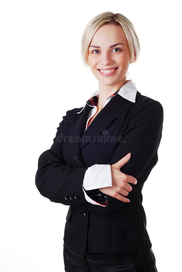 Woman in business suit stock photo. Image of attractive - 7797288