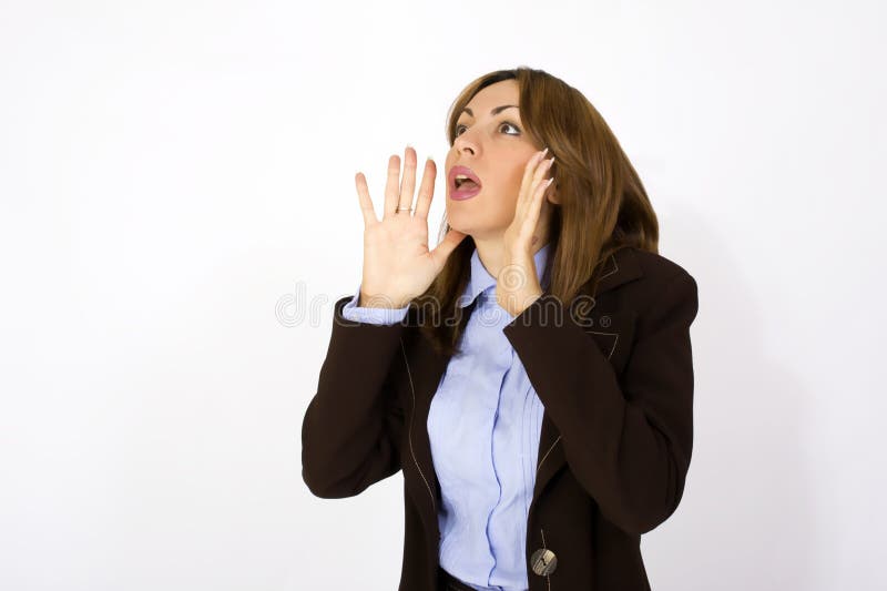 Woman calling stock image. Image of people, call, female - 15063411