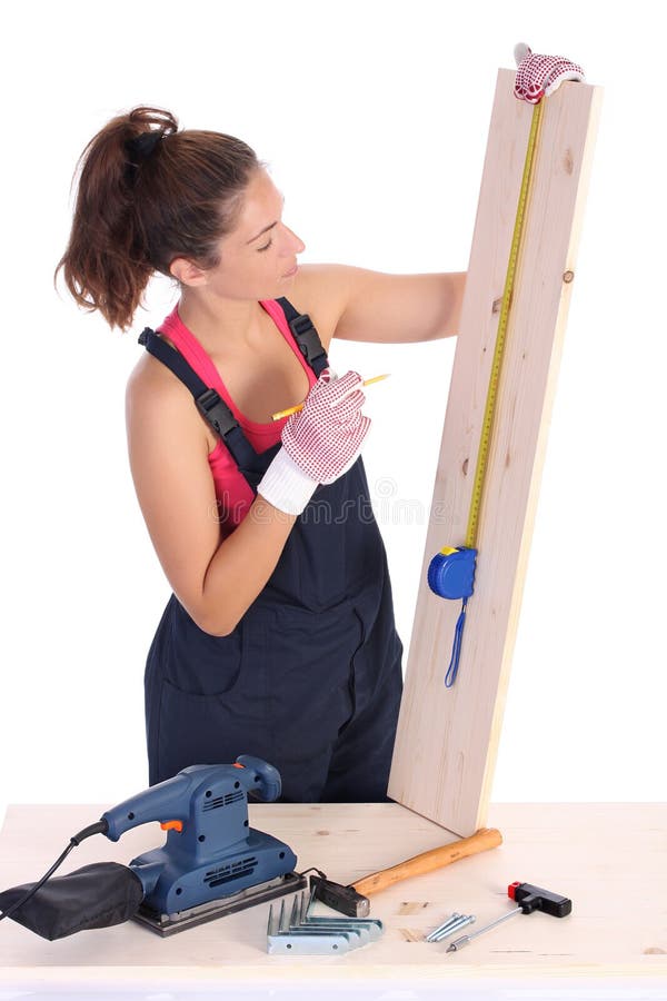 Woman Carpenter Picture. Image: 6328135