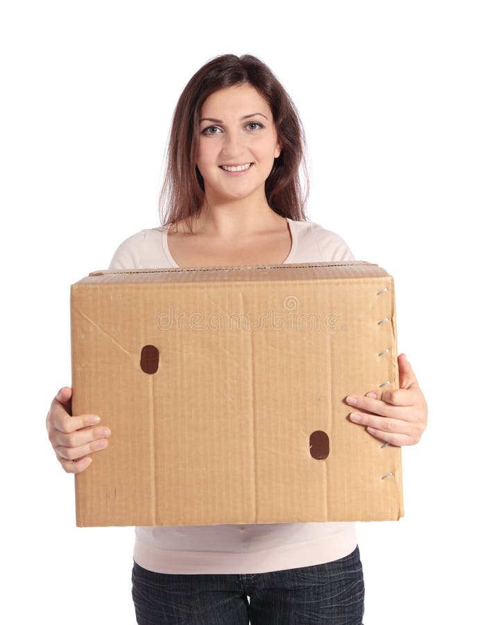 96+ Box carrying woman Free Stock Photos - StockFreeImages