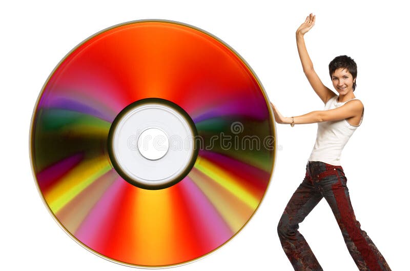 CD Cover Design Template stock vector. Illustration of connect - 18986464